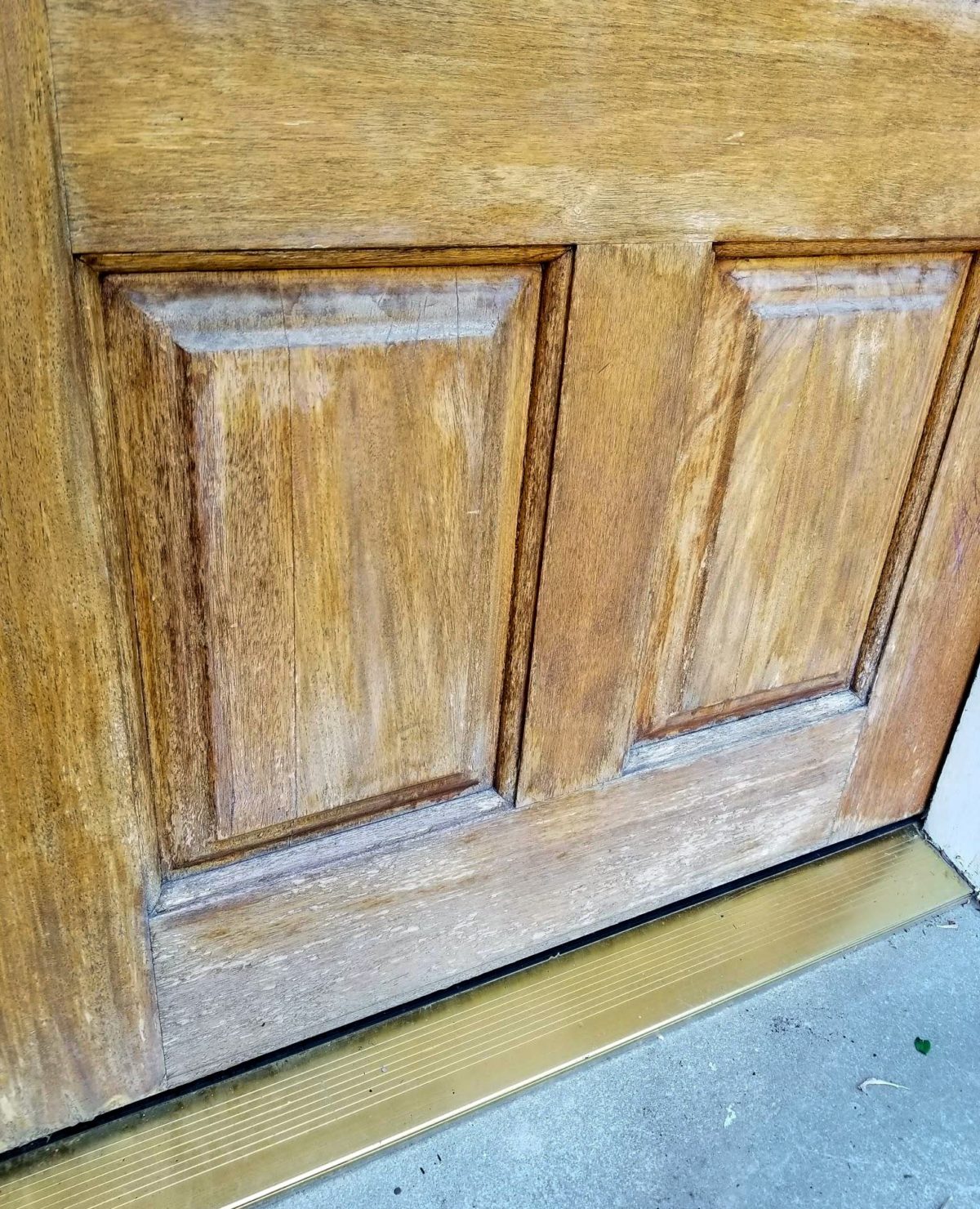 Door Refinishing 1 - St. Louis Restoration
