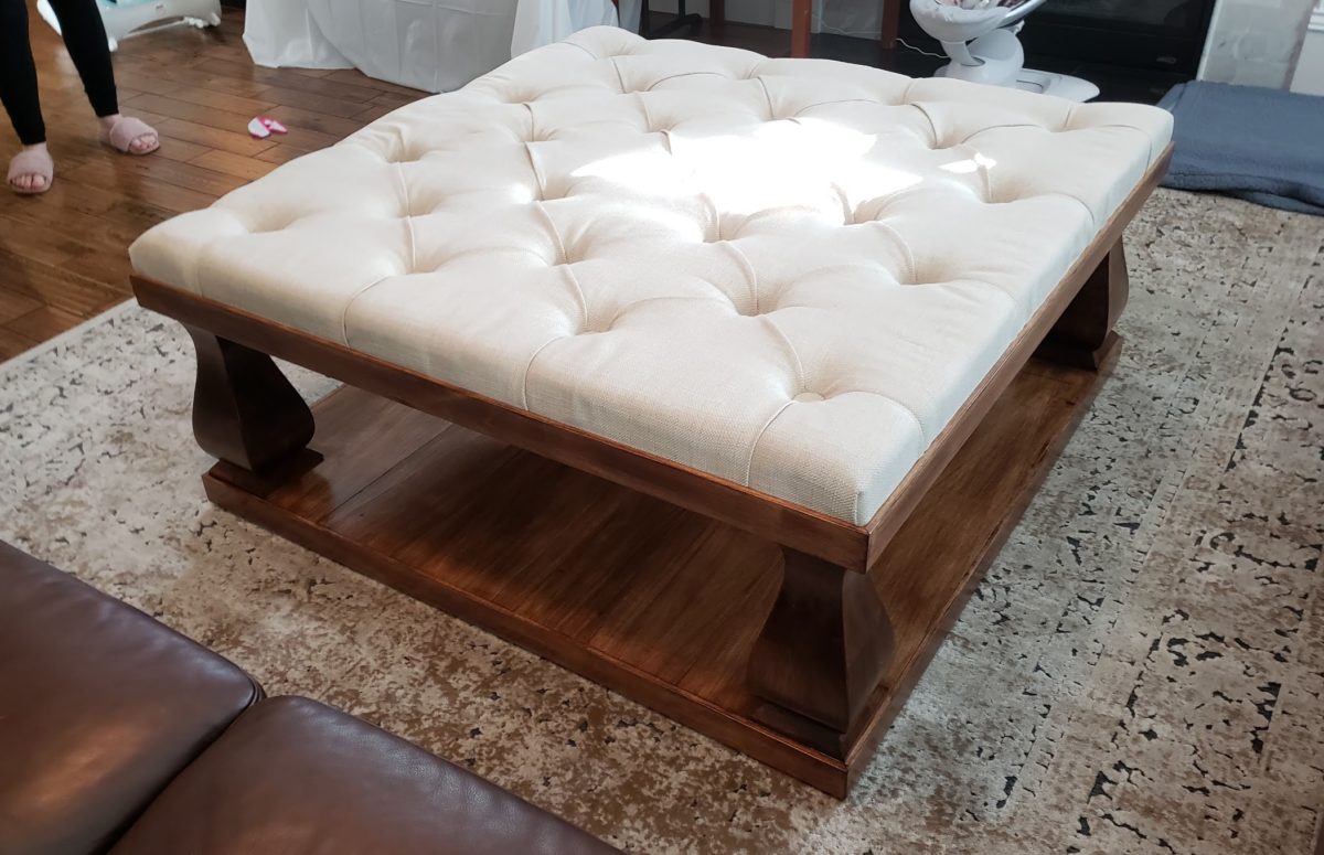 Custom Build Ottoman - St. Louis Restoration