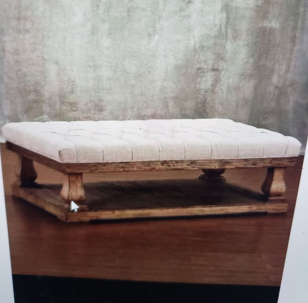 Custom Build Ottoman - St. Louis Restoration