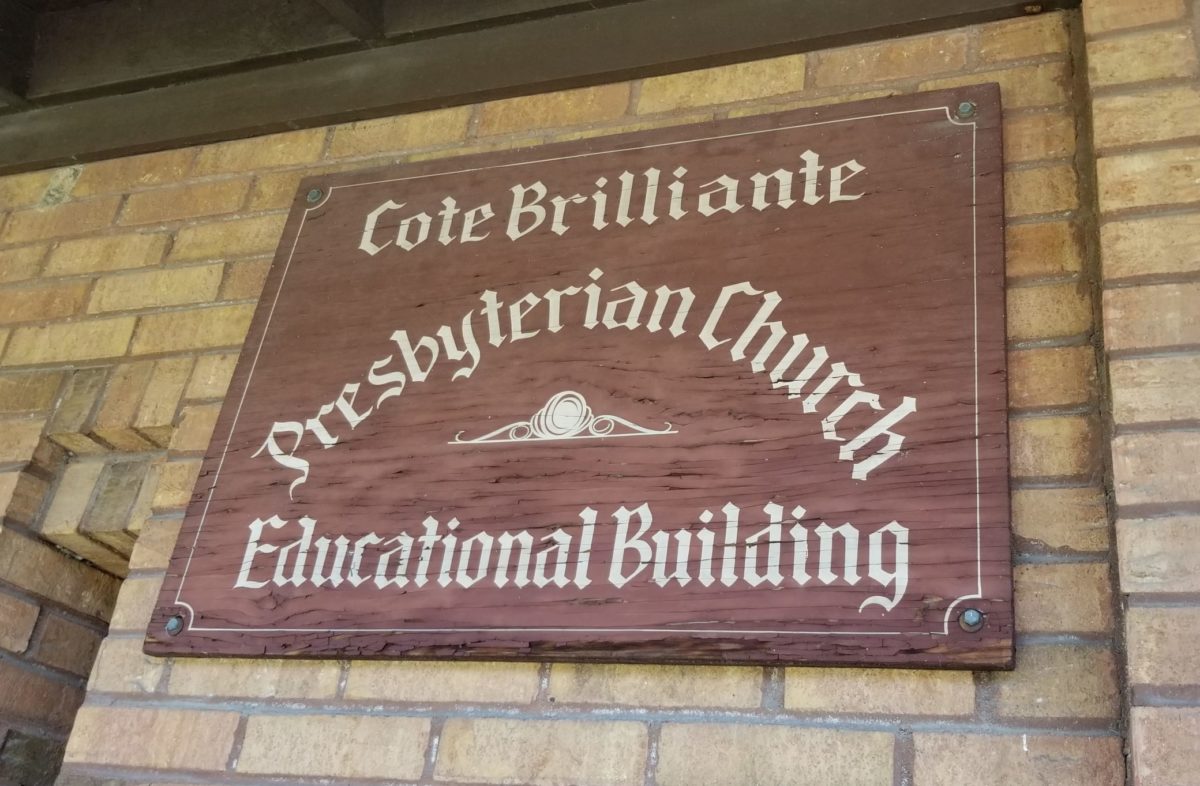 Custom Red Sign - St. Louis Restoration